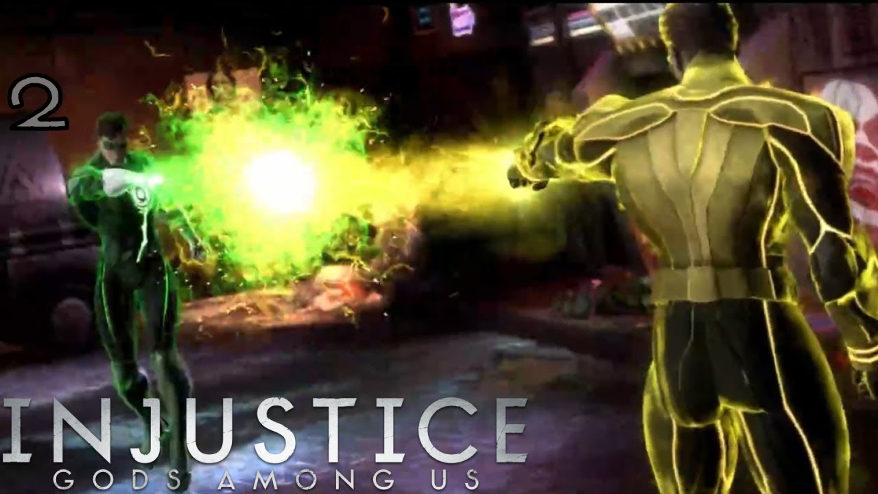 Green VS Yellow | Injustice: Gods Among Us (Part 2) - YouTube