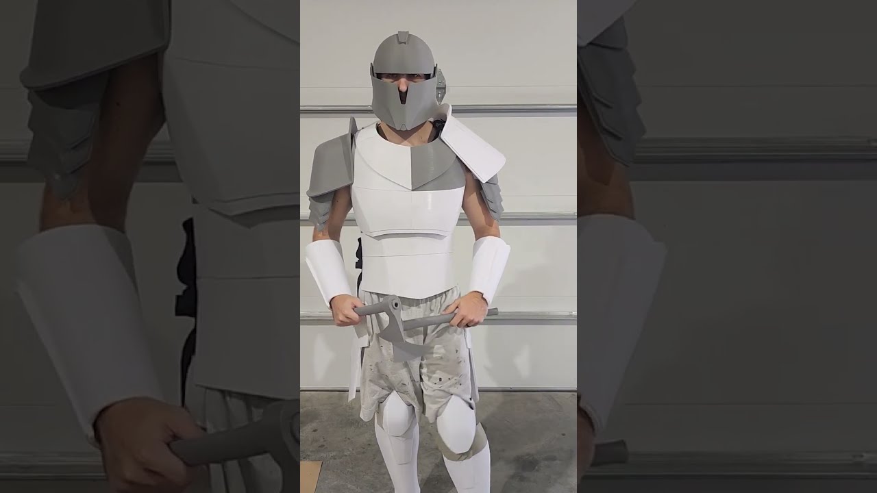 Medieval Captain Rex Armor Pt 1 - YouTube