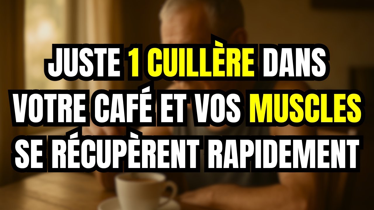 Ce Café avec un Ingrédient Secret Reconstruit Vos Muscles en Un Temps ...
