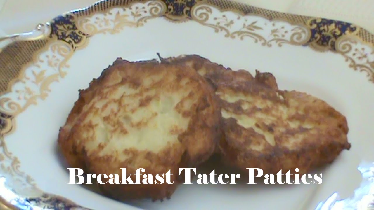 Cooking From Scratch: Potato Patties (Fritters) - YouTube