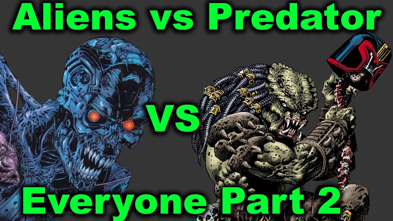 Aliens vs Predator vs All Other Licenses Crossover Comics (Part 2 of 3 ...