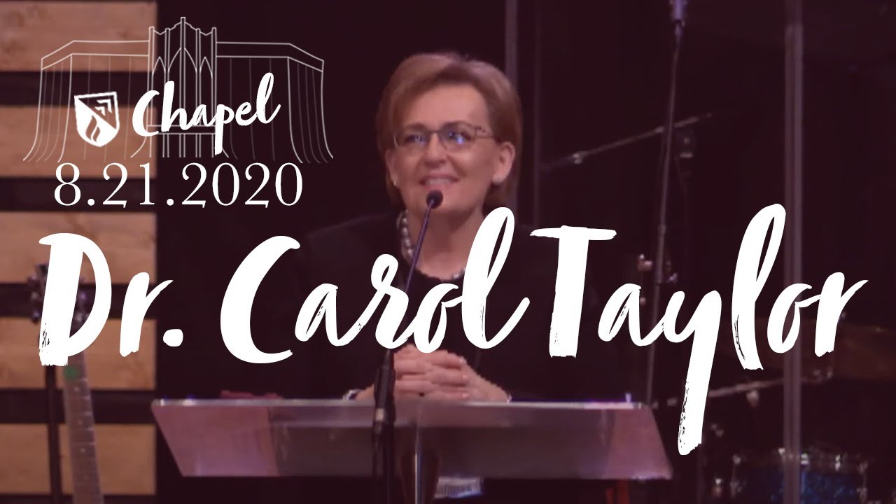 August 21, 2020, President Dr. Carol Taylor - YouTube