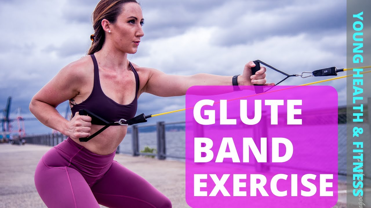 GLUTE BAND EXERCISES: Resistance "loop" band training at home | Young ...