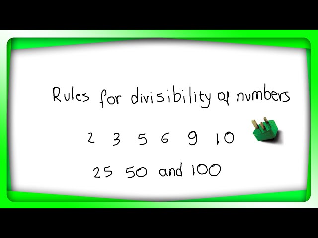 Divisible By 50