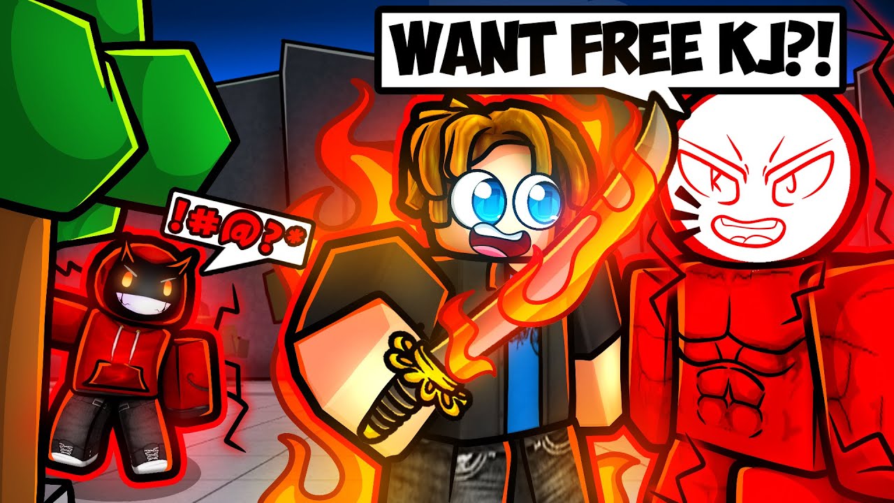 I Found A FREE KJ SCAMMER, And THIS Happened... (Roblox The Strongest ...