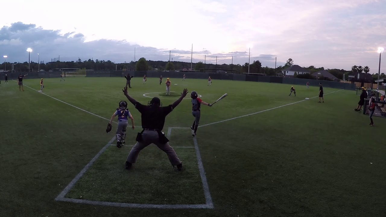 Backyard Ballers Red 9U 4 7 19 - YouTube