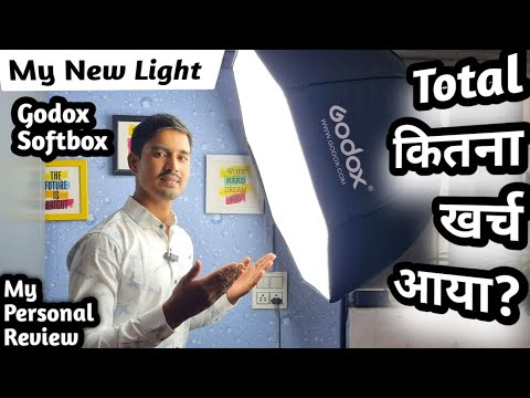 My New Light | Godox Softbox Light Setup COST ? | Ateek Tiles Technical - YouTube