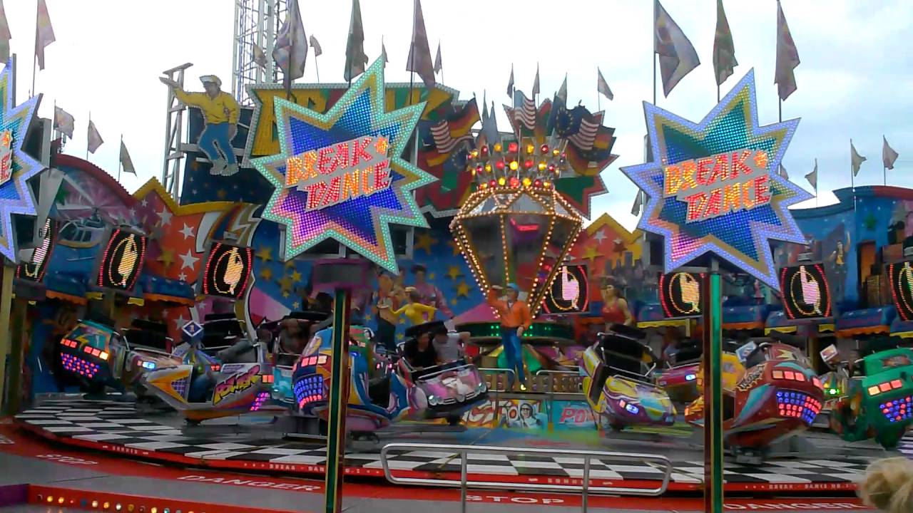 Break Dance auf der Kirmes in Crange am 05.08.16! - YouTube