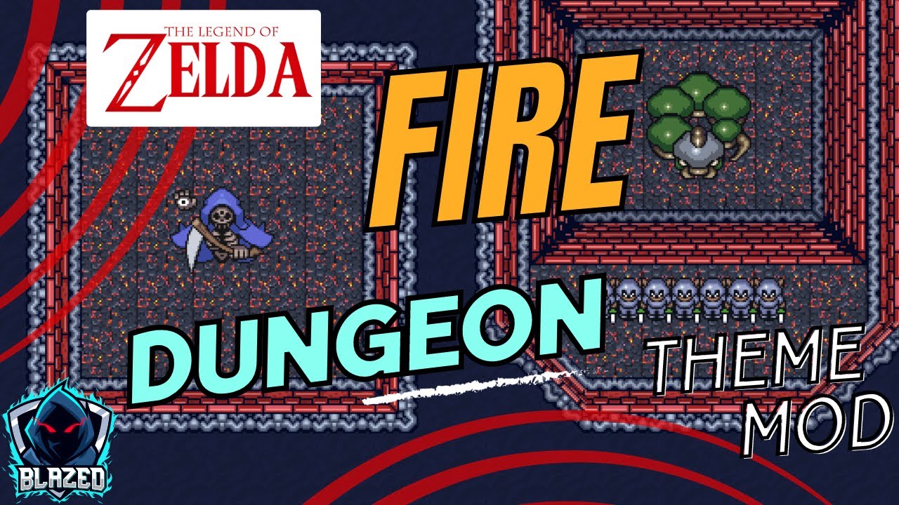 Zelda game CUSTOM FIRE Dungeon Theme Mod -- Legend Maker -- - YouTube
