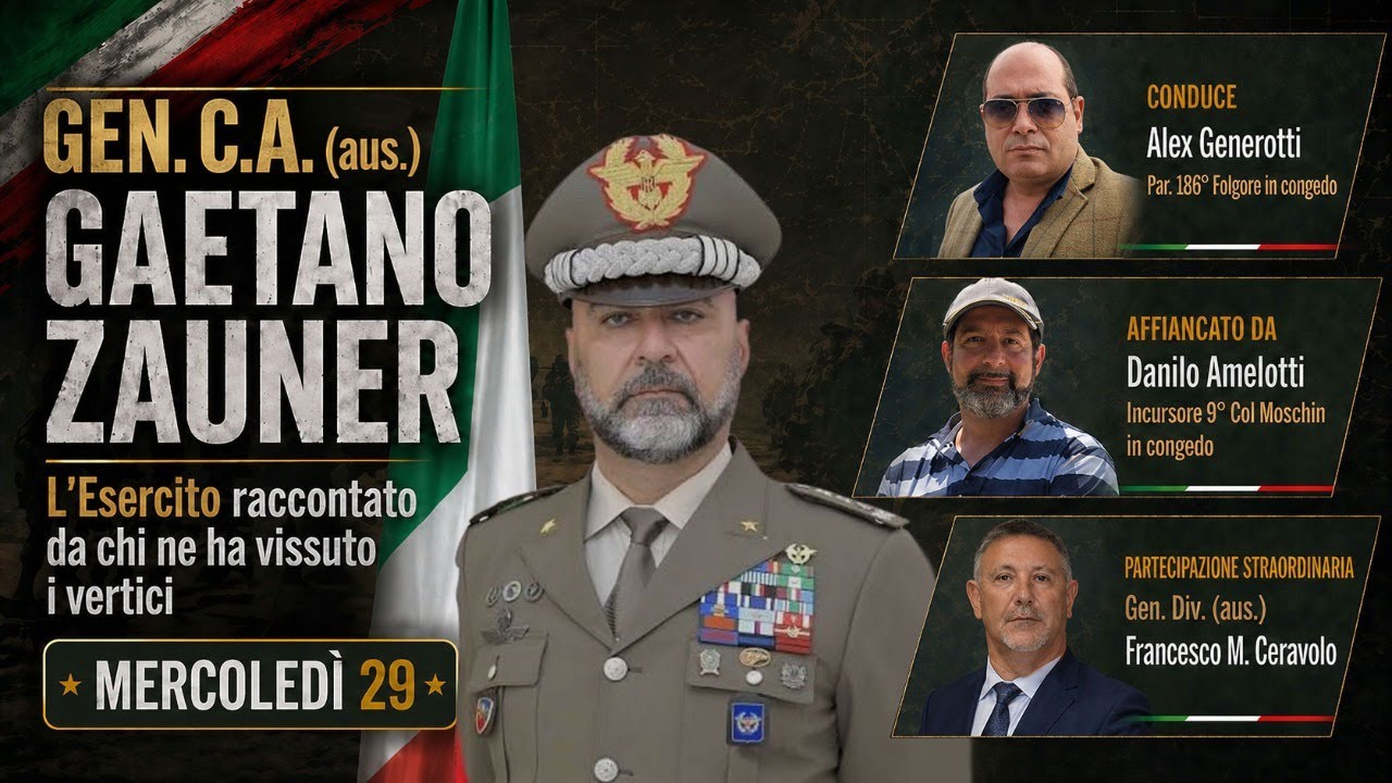 Raccontiamo la Brigata Paracadutisti Folgore e l'Esercito Italiano