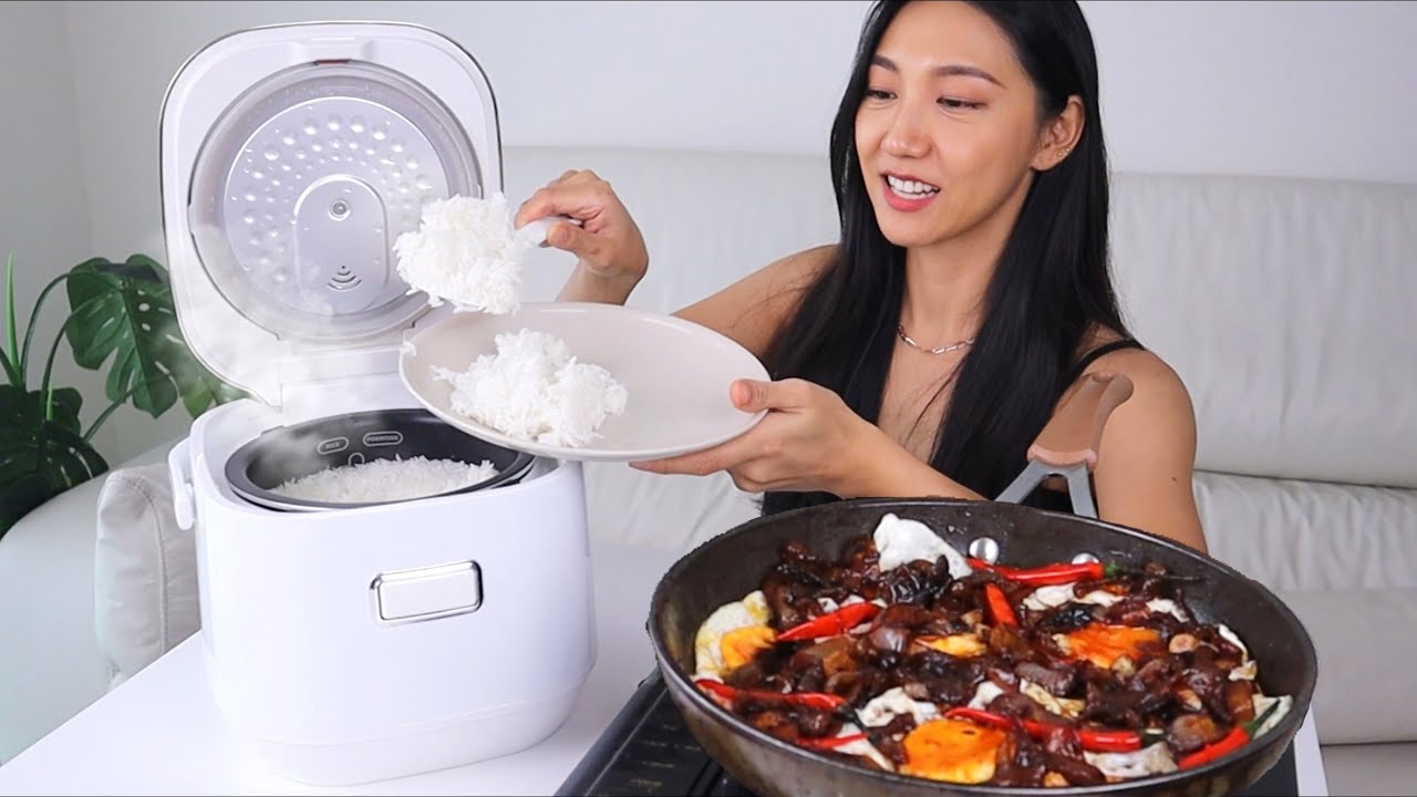 Real Mukbang Makanan Orang Bujang Malaysia Telur Kicap Youtube