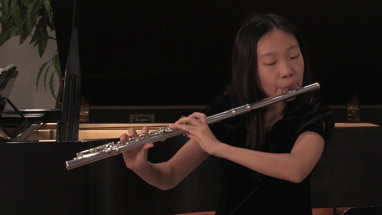 Opus 4 Studios: Lily Lin, flute: Suite in a minor: Menuet I and II by ...