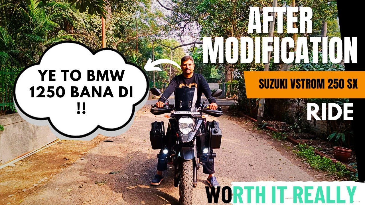 Suzuki V Storm SX 250 Modifications #suzuki #vstorm #sx250 - YouTube