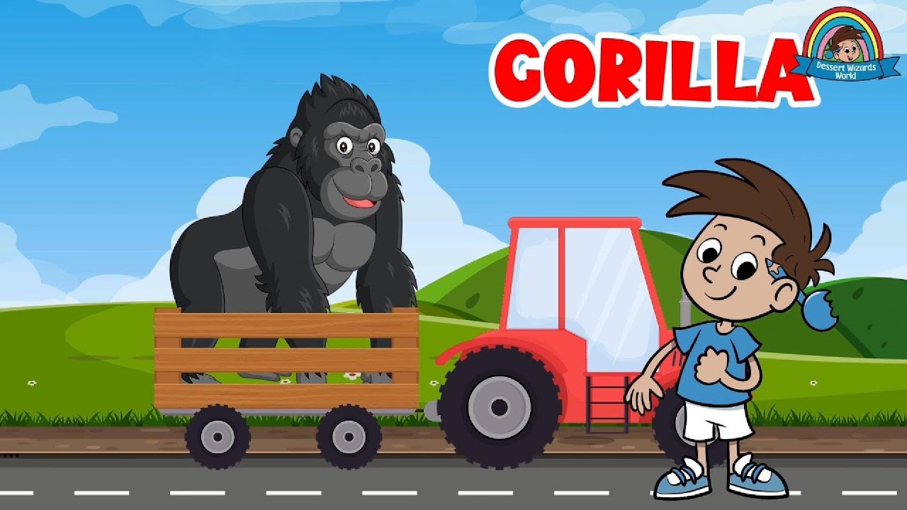 Let's Learn jungle & farm animals names + MORE ⁨@DessertWizardsWorld ...