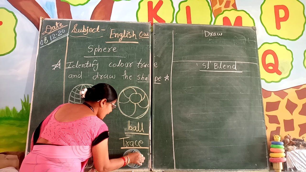 Class kg2 English sphere - YouTube
