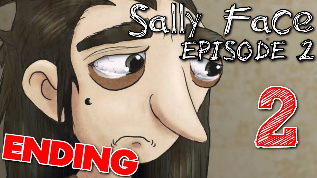 Sally Face Episode Two - Inside the Puzzle ( ENDING + ALL SECRETS RUN ...
