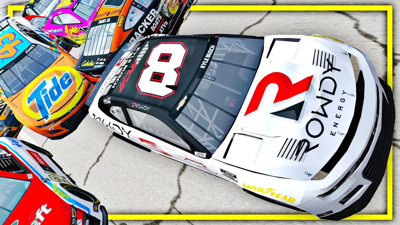 THE TALLADEGA CHICANE CHALLENGE // NASCAR Racing 2003 Season - YouTube