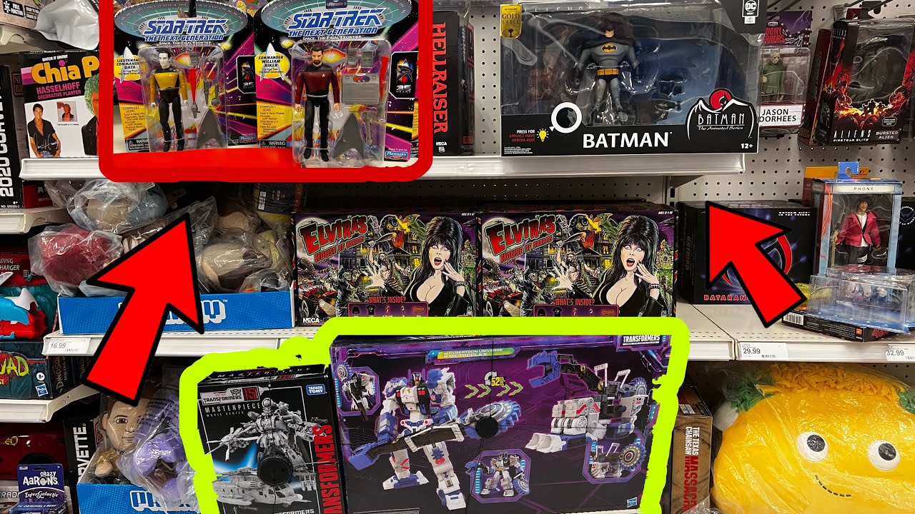 Neca Geek a thon continues Batman animated Gold Label/Elvira ...