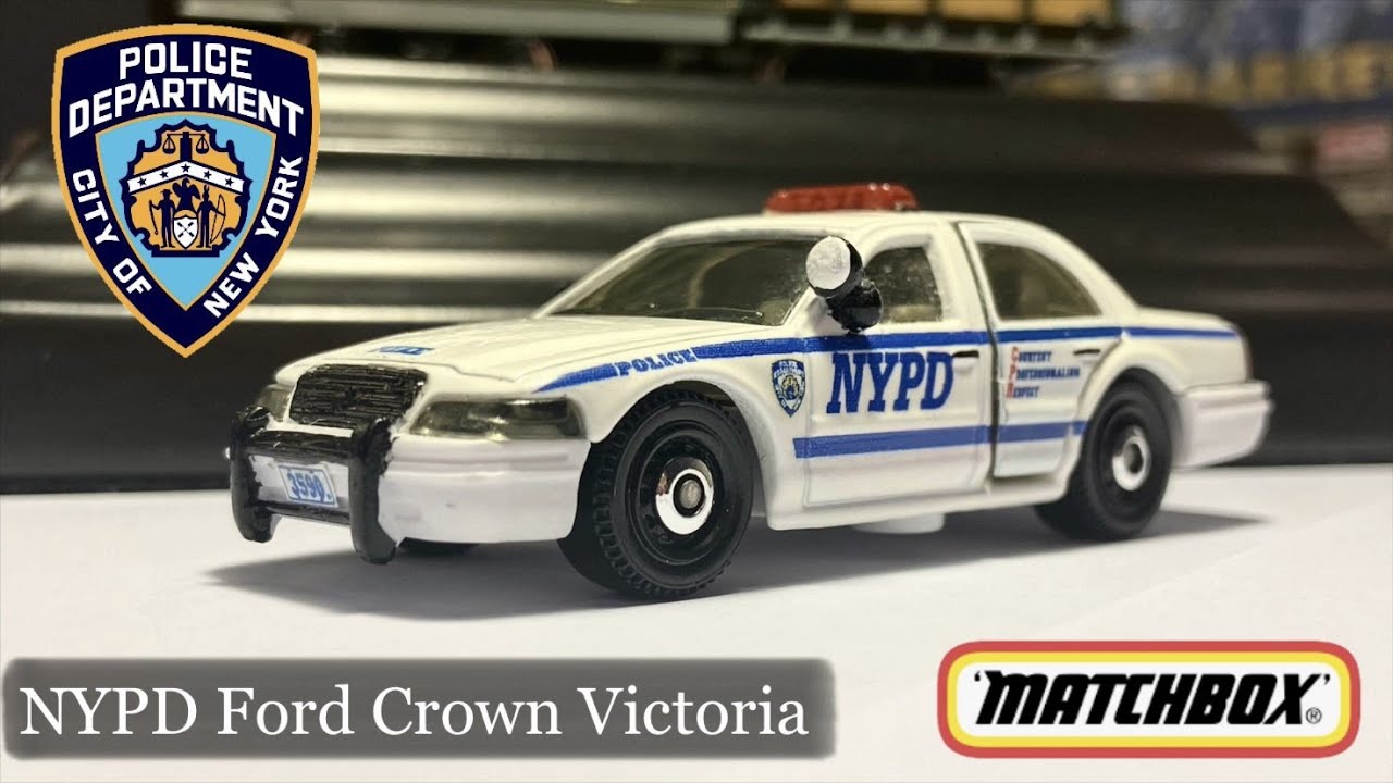 SHOWCASE: Custom Matchbox NYPD Ford Crown Victoria Police - Quentin's ...