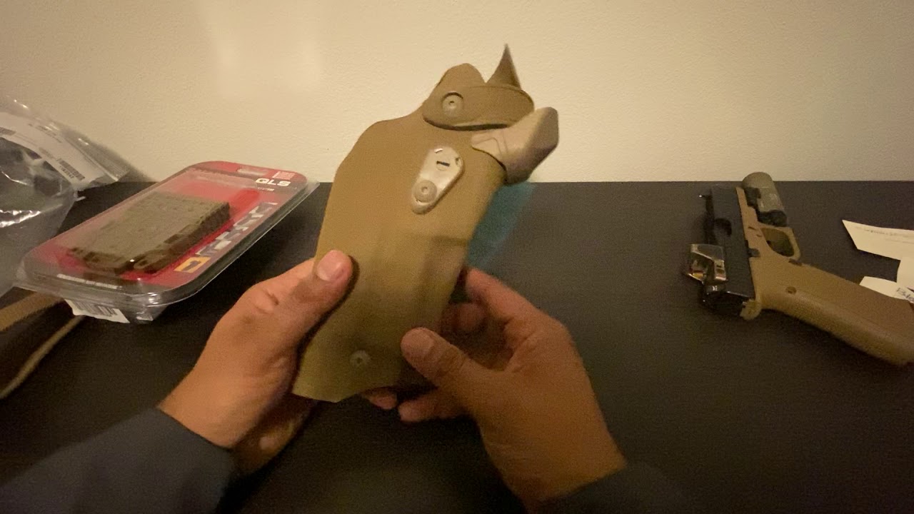 Safariland holster 6360 rds - YouTube