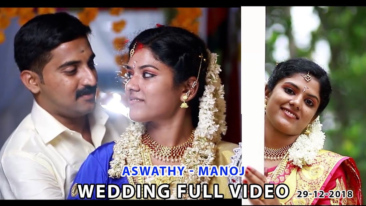 ASWATHY & MANOJ Wedding Full Videos - YouTube
