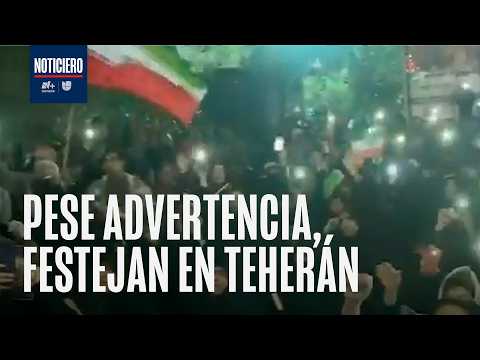 Video muestra celebraciones en Teherán tras nombramiento del nuevo líder supremo en Irán