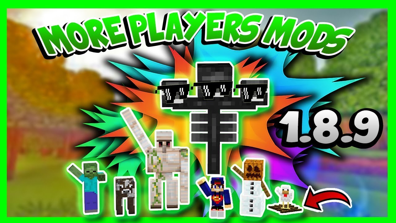 More Player mod 1.8.9 - YouTube