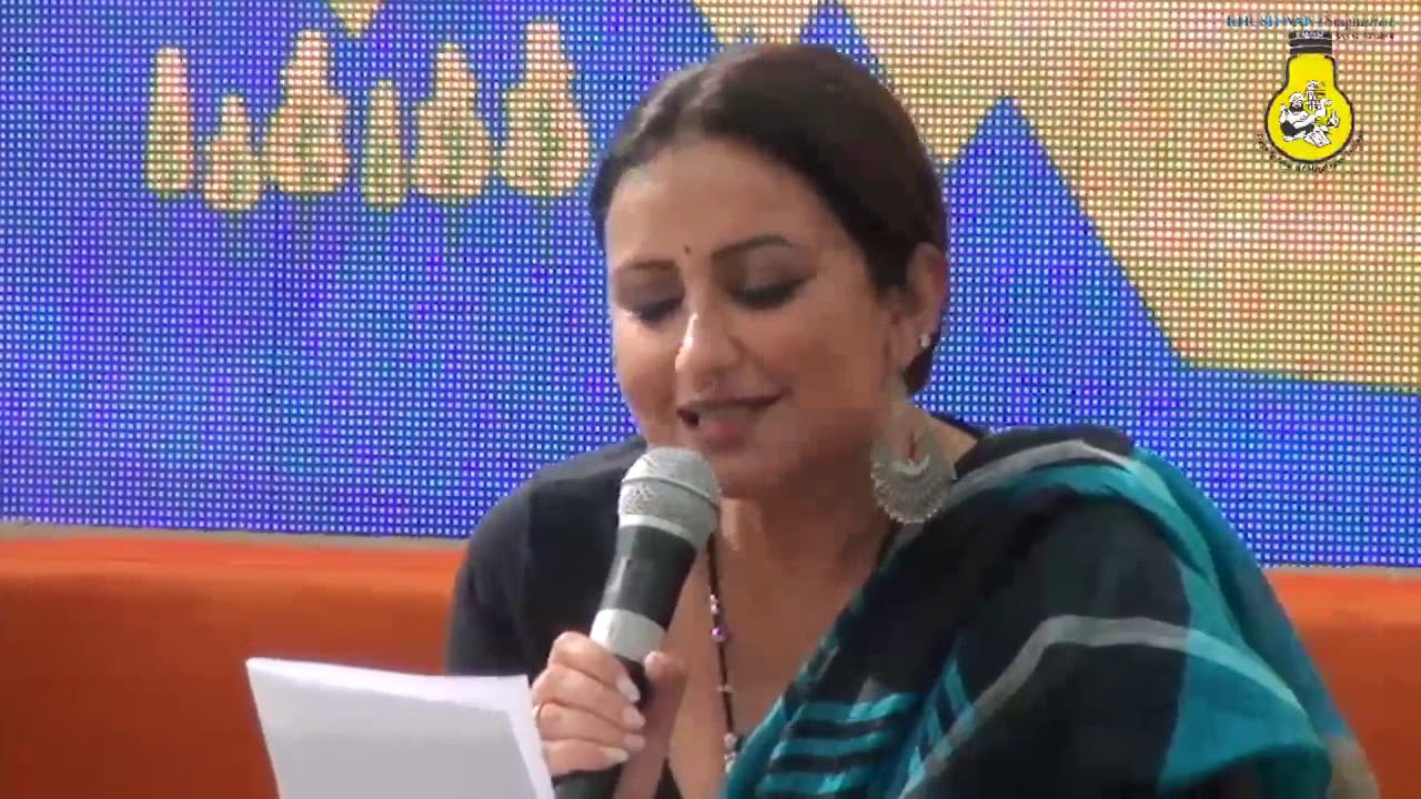 Divya Dutta reciting Amrita's poem "मैं तैनू फ़िर मिलांगी" "I will meet ...