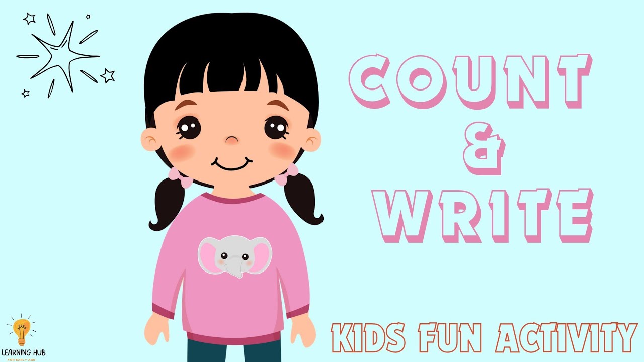 Maths Fun Activity | Count & Match | Maths Activities - YouTube