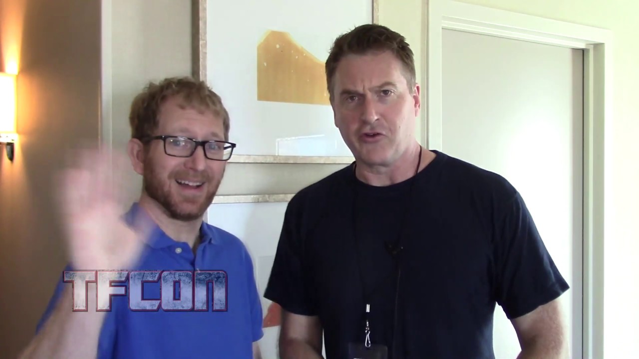 Optimus Prime & Megatron Actor David Kaye w/ Evantainment - YouTube