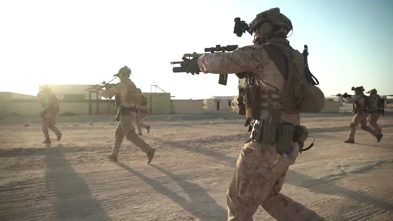 U.S. Recon Marines Conduct Room Clearing Training in Kuwait (2021 ...