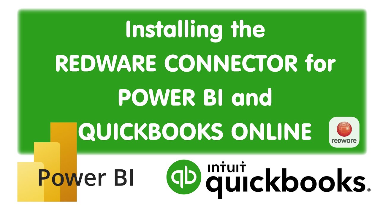 Power BI Connector for QuickBooks Online Installation Video - 2022 ...