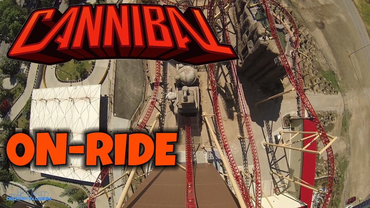 Cannibal On-ride Front Seat (HD POV) Lagoon Park - YouTube