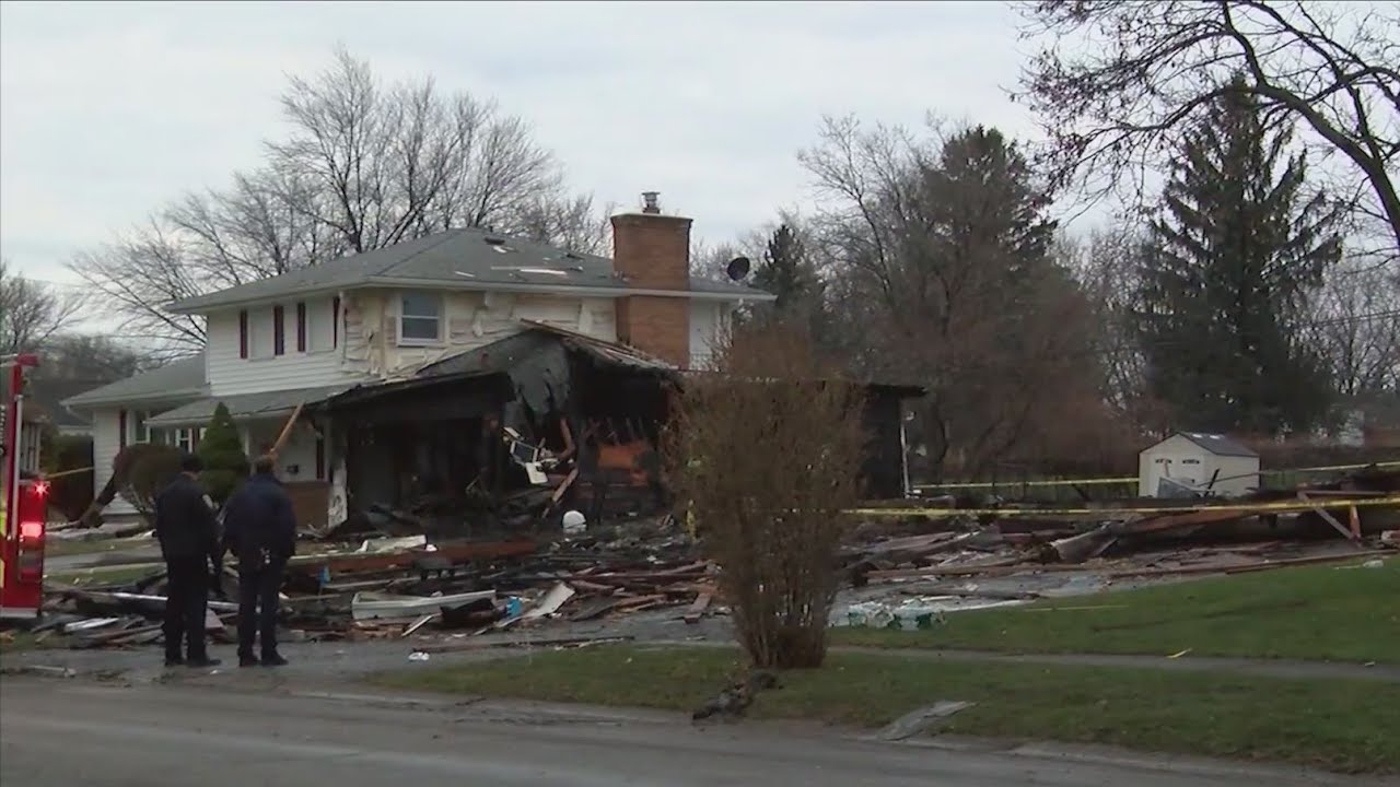 Gates house explosion in December ruled accidental - YouTube