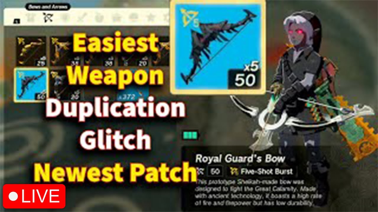 Easiest Weapon Duplication Method, Final Yiga Clan and Final Boss fight ...
