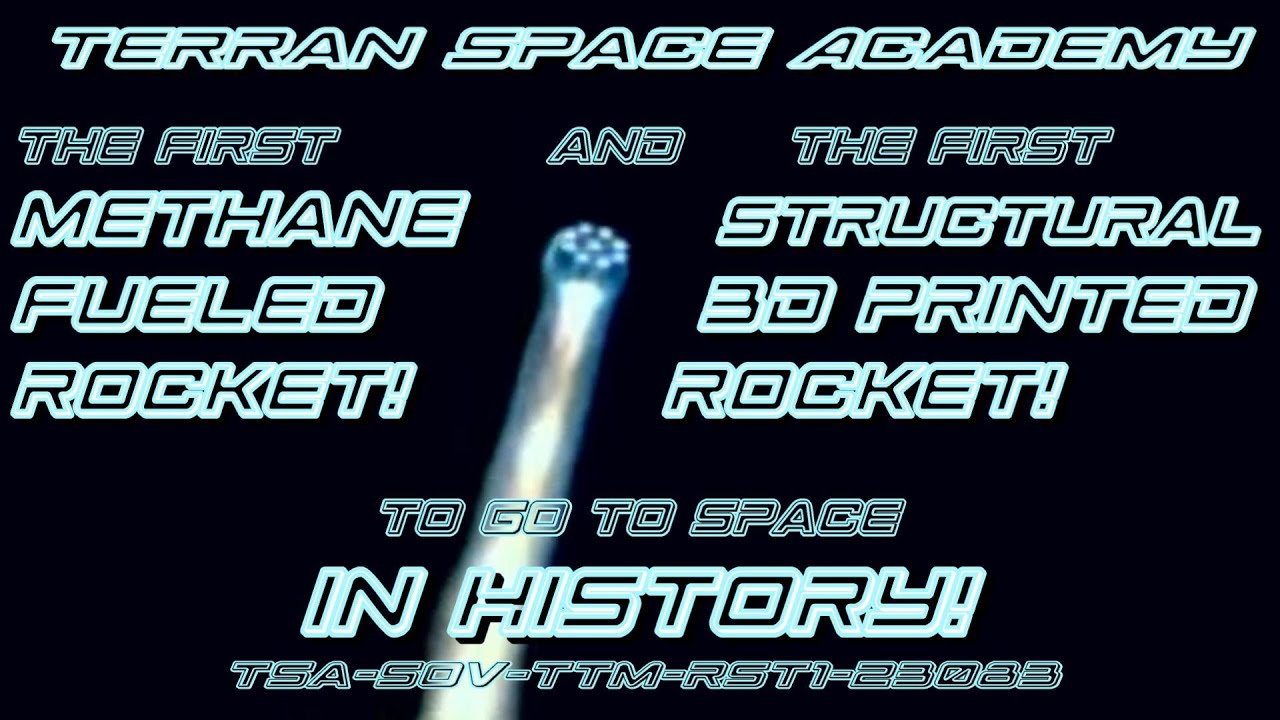 Rocket Science: 3D Printed Methane Fueled Rockets - YouTube