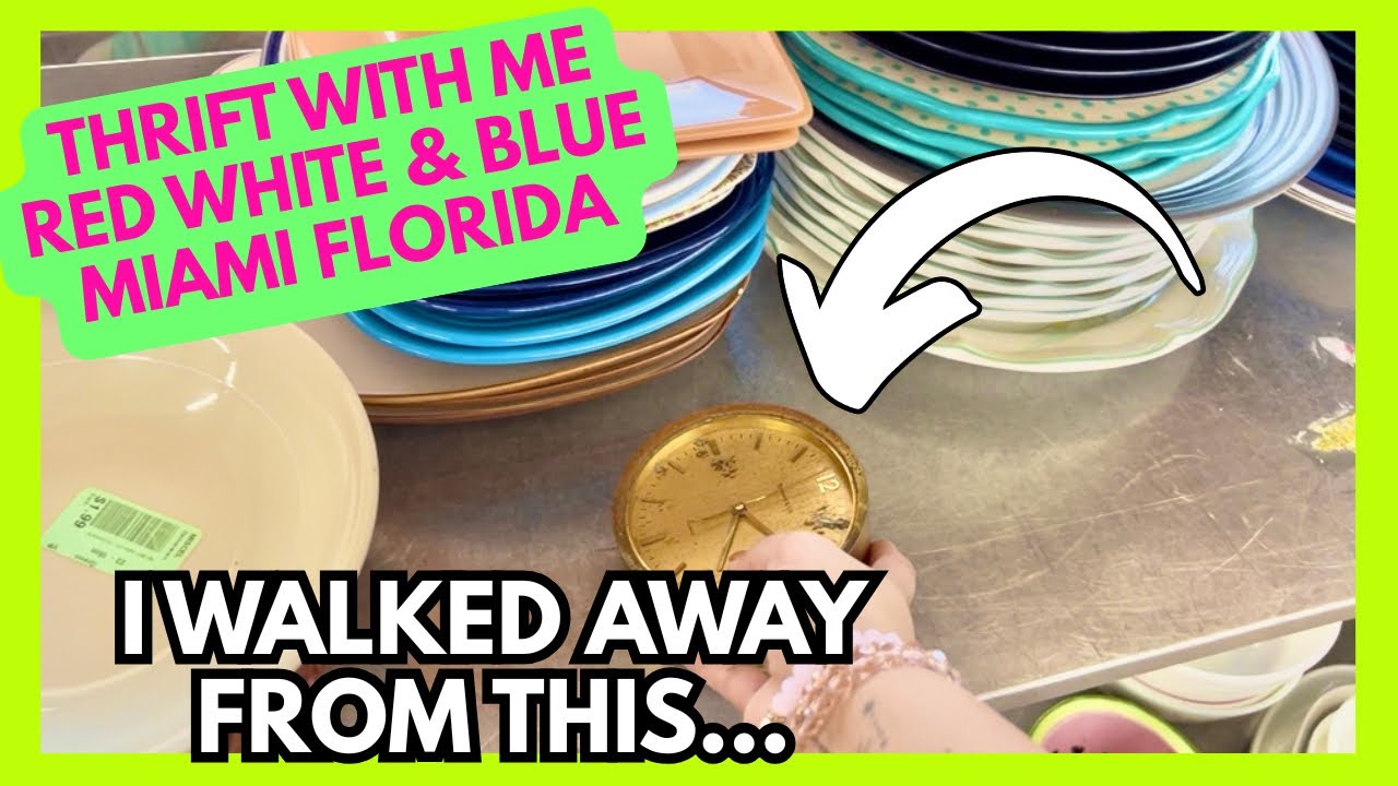 MIAMI Thrift Adventure + BONUS Stop | You Won’t Believe This LUXURY ...
