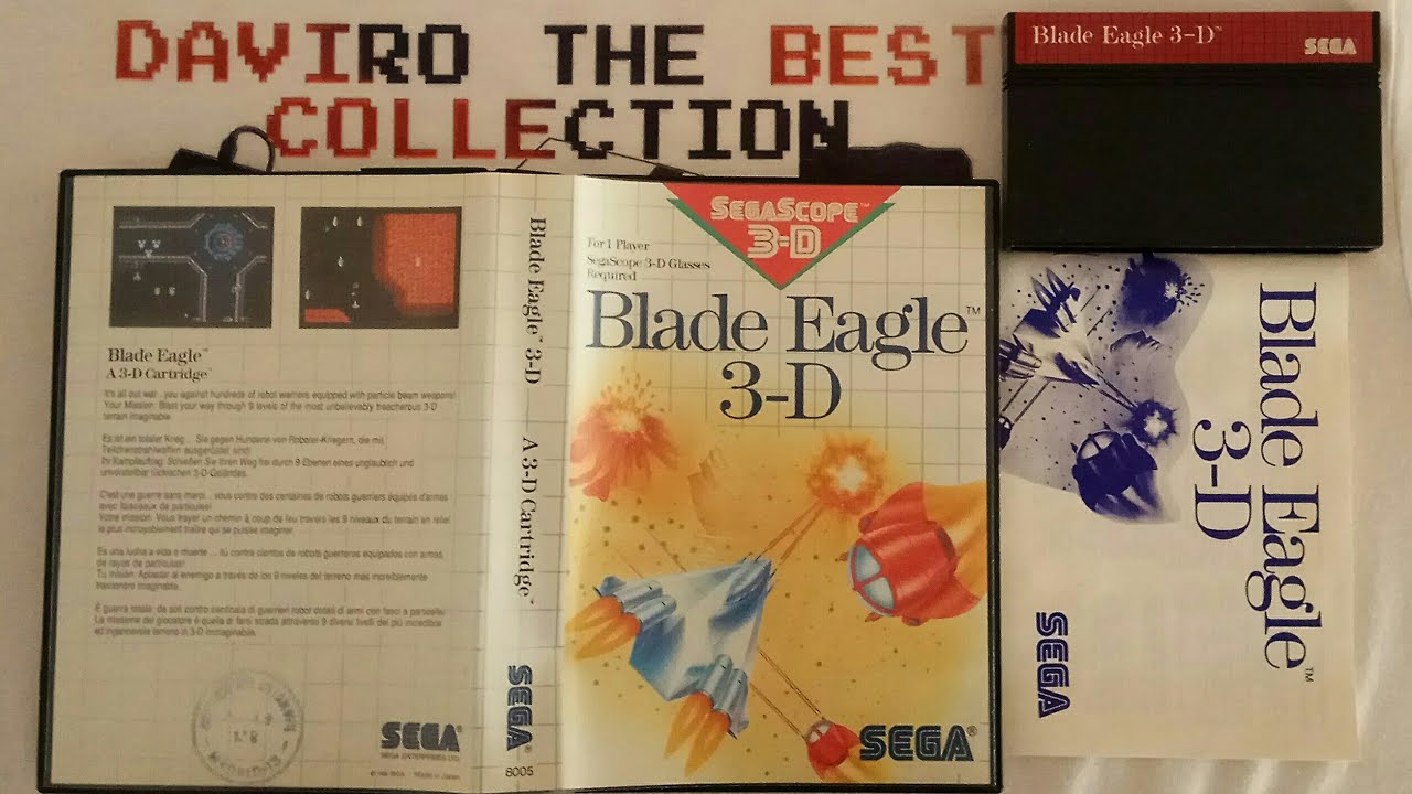 JUEGO 105 / BLADE EAGLE 3D / SEGA MÁSTER SYSTEM / COLECCIÓN DAVIRO - YouTube
