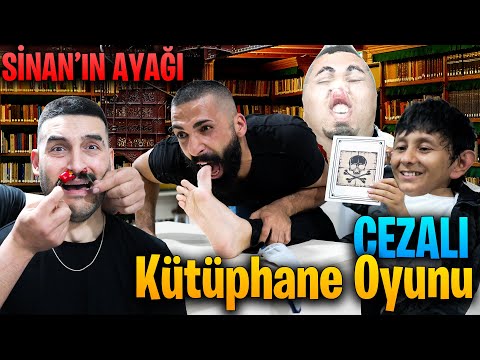 Kütüphane Oyunu: Sinan'ın Kulağını Yapıştırmak