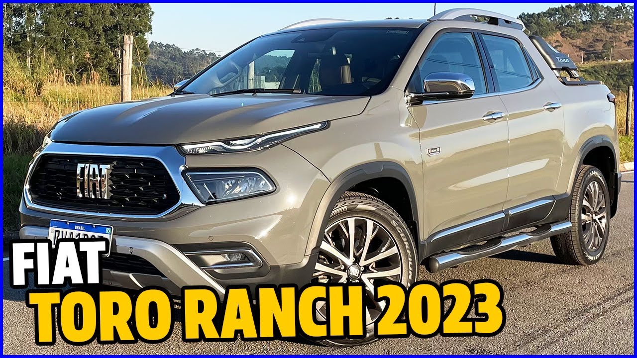 FIAT TORO RANCH 2023 4X4 DIESEL - QUAL O CONSUMO? MELHOR QUE A TORO ...