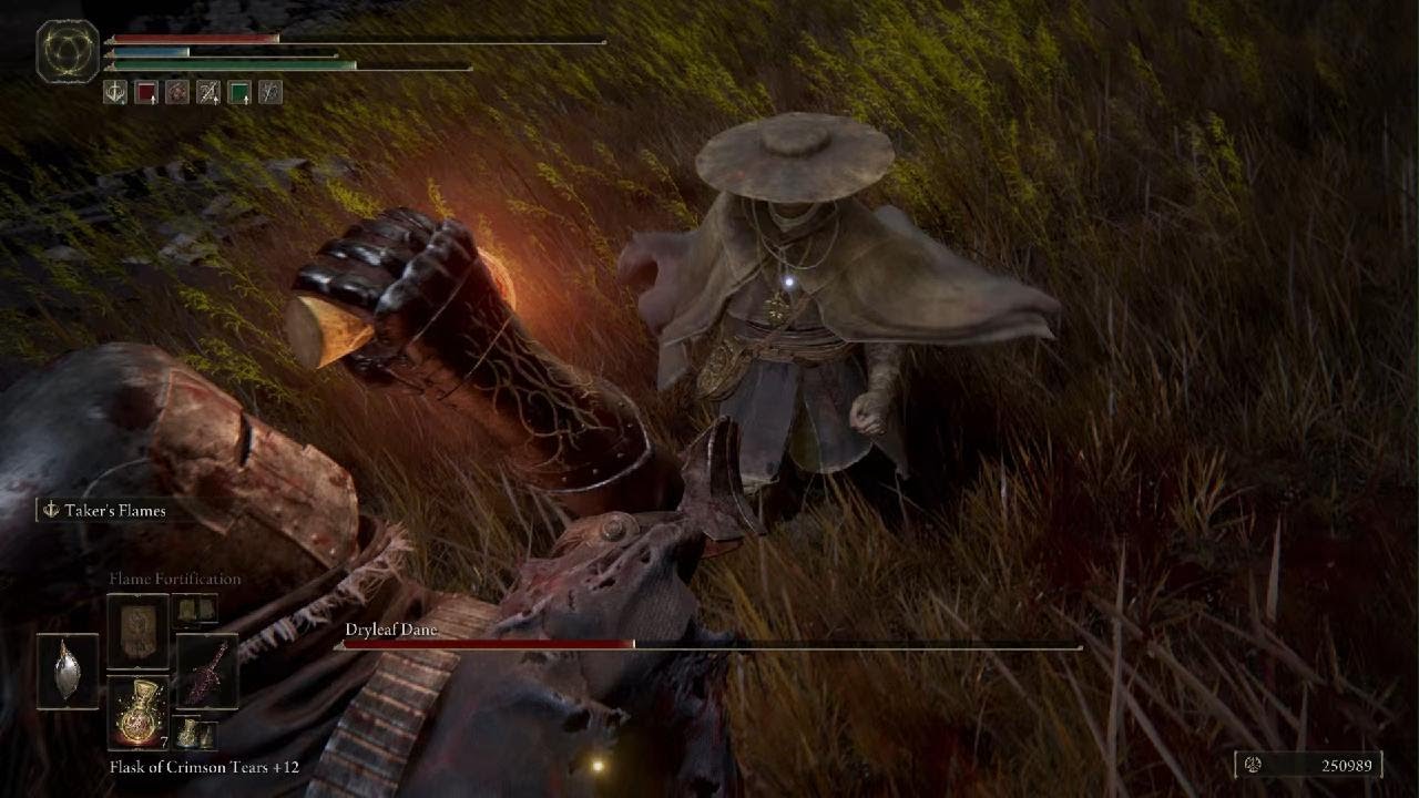 ELDEN RING: Shadow of the Erdtree: Dryleaf Dane Boss Felled - YouTube