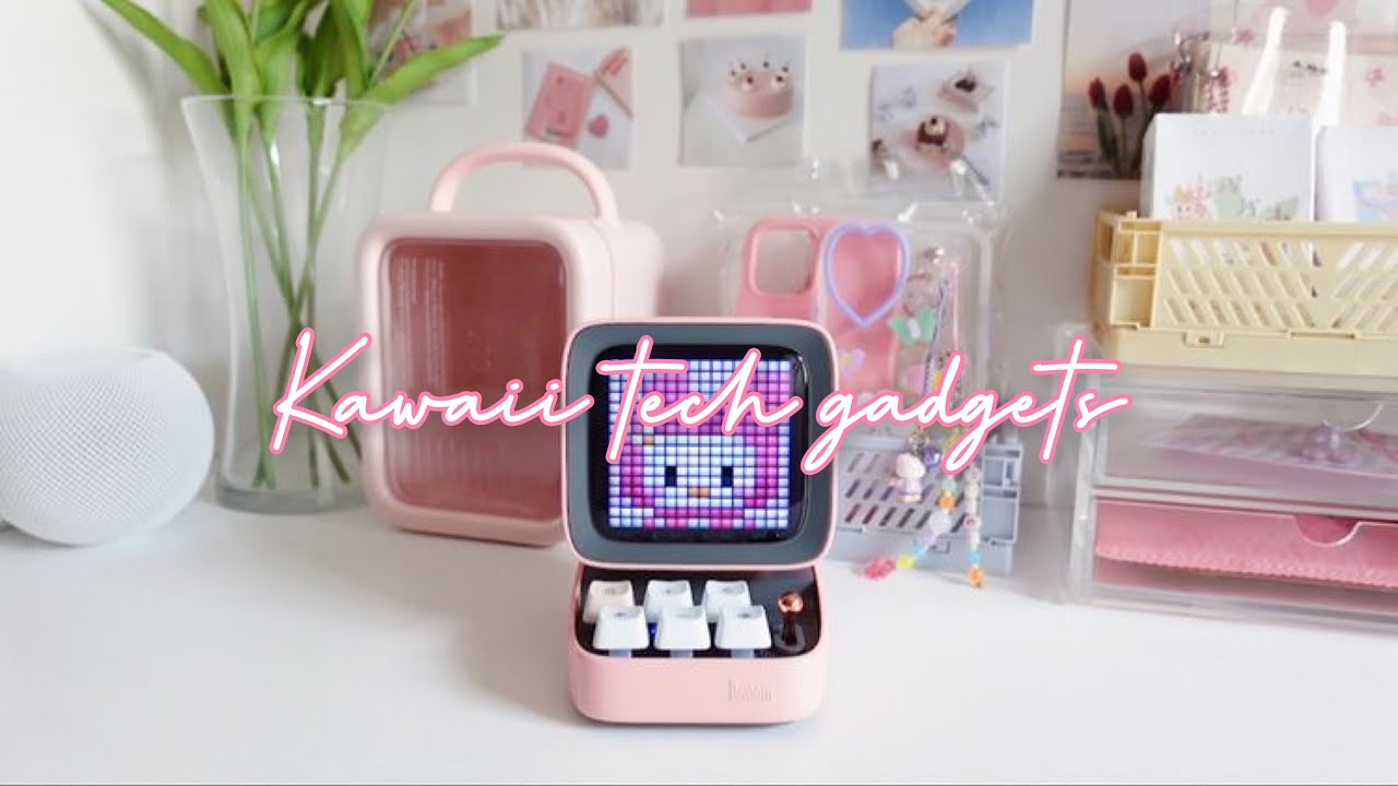 Kawaii Tech Gadgets ‘ pink aesthetic - YouTube