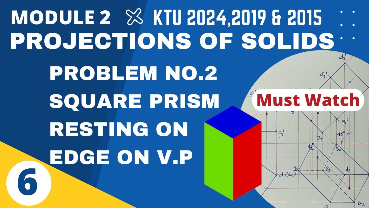 𝐏𝐫𝐨𝐛𝐥𝐞𝐦 𝐍𝐨 𝟐 | 𝐒𝐪𝐮𝐚𝐫𝐞 𝐩𝐫𝐢𝐬𝐦 𝐞𝐝𝐠𝐞 𝐨𝐧 𝐕𝐏 | 𝗣𝗿𝗼𝗷𝗲𝗰𝘁𝗶𝗼𝗻𝘀 𝗼𝗳 𝗦𝗼𝗹𝗶𝗱𝘀 | 𝗞𝗧𝗨 ...