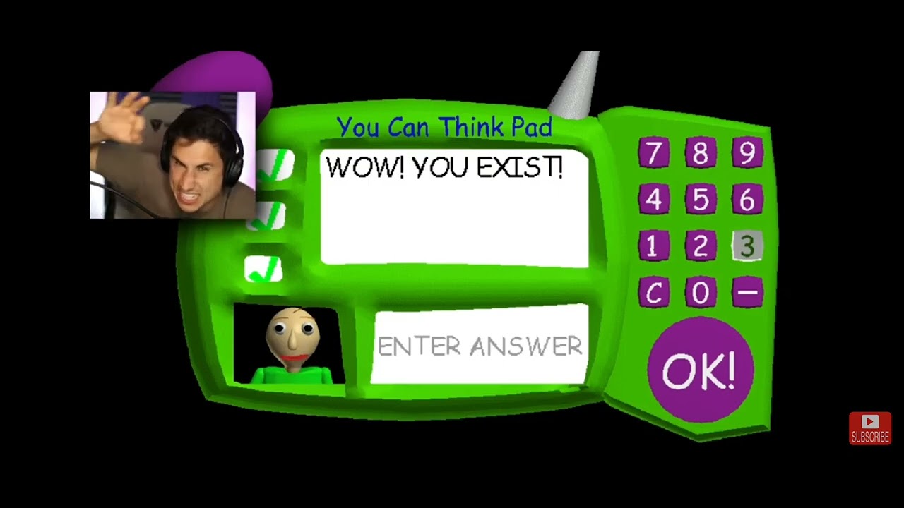 Tfg Baldi basics Jumpscare part 6 The beginning Of S2 - YouTube