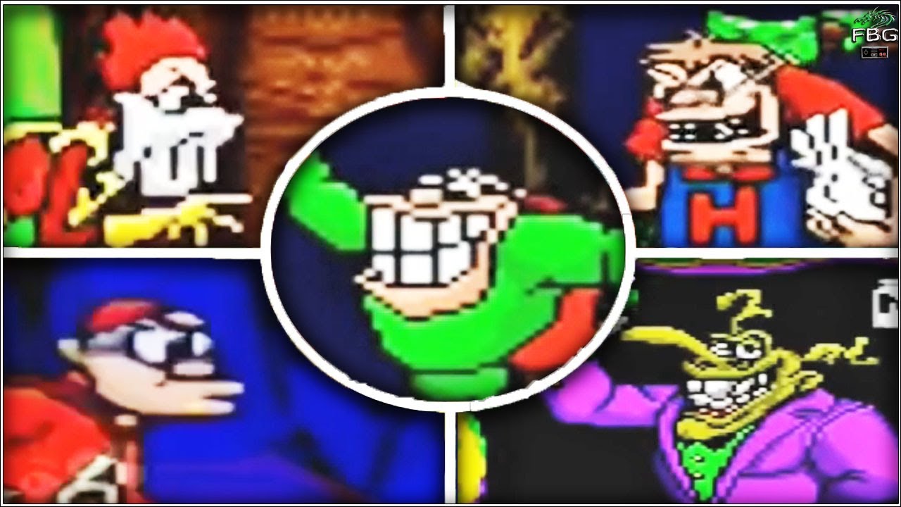 Boogerman A Pick and Flick Adventure - All Bosses - YouTube