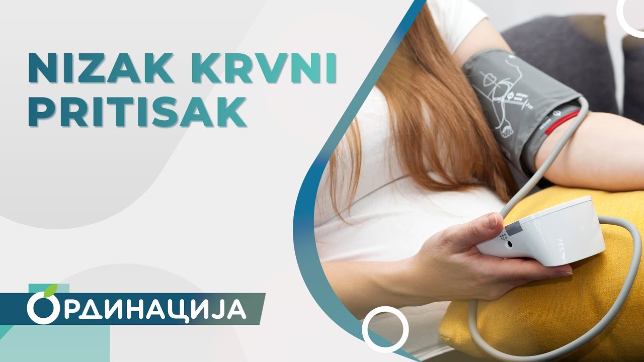 Nizak krvni pritisak | RTS ordinacija (cela emisija) - YouTube