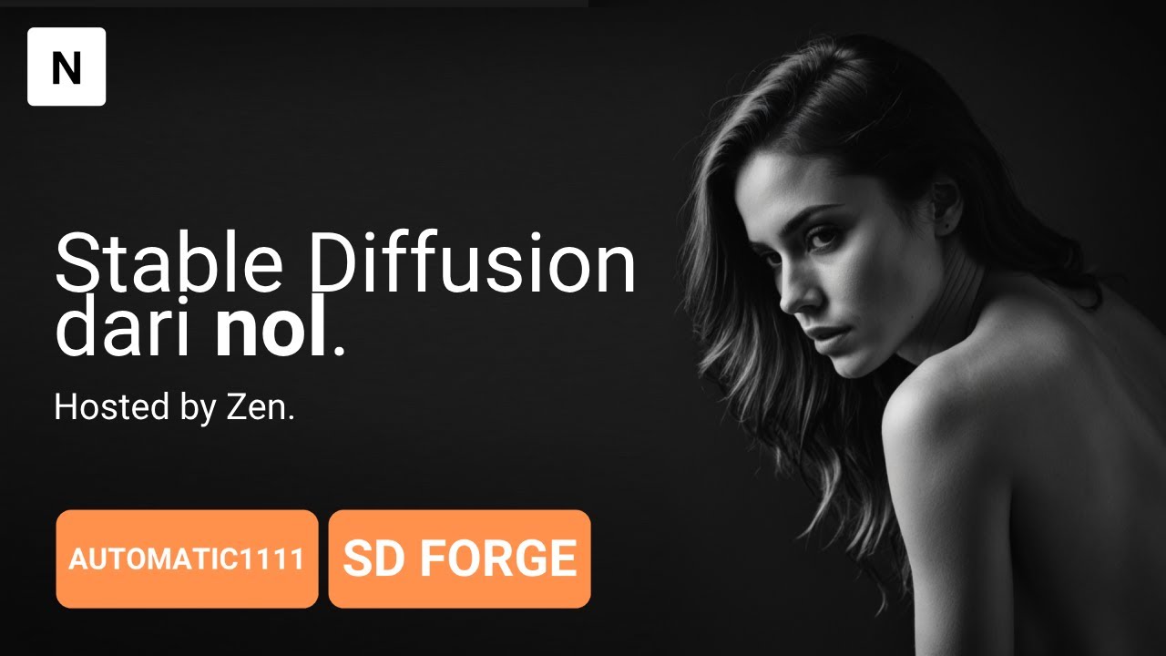 STABLE DIFFUSION DARI NOL, Generative AI Indonesia #Part1 - YouTube