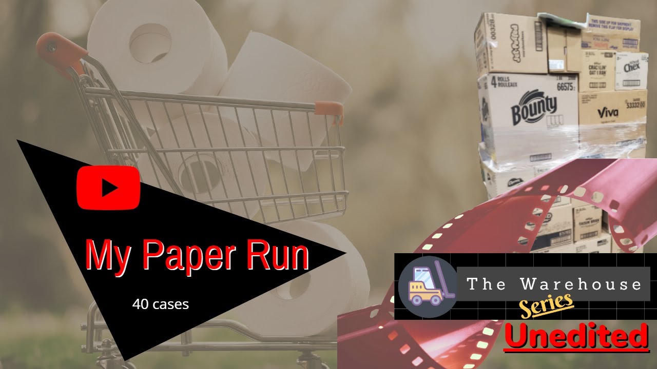 Paper Run Unedited, Only 40 Cases - YouTube