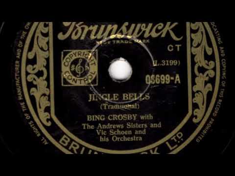 Bing Crosby - Jingle Bells (78 rpm record) 1946 - YouTube