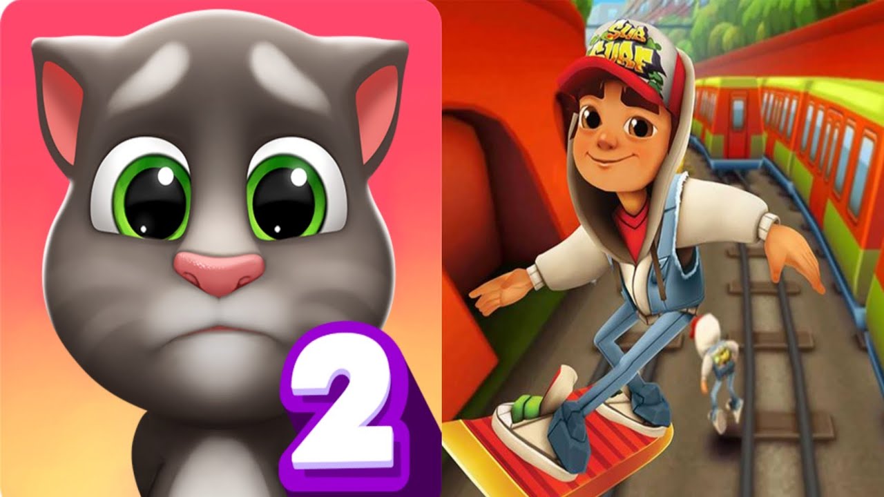 How to play with My Talking Tom 2 Vs My Baby Talking Tom 2 - Gameplay ...